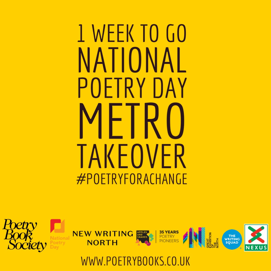 NATIONAL POETRY DAY METRO TAKEOVER - The Poetry Book Society
