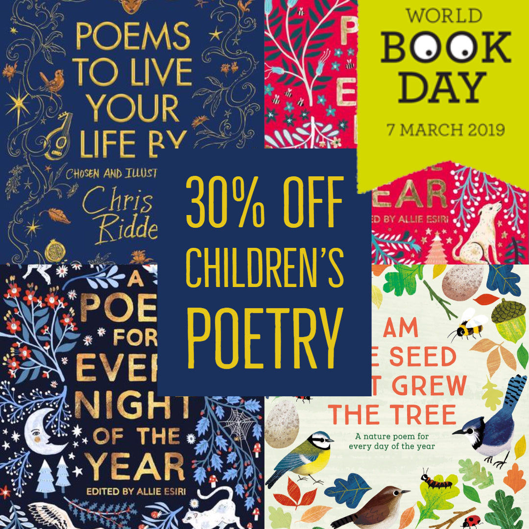 CELEBRATING WORLD BOOK DAY ON 7TH MARCH - The Poetry Book Society