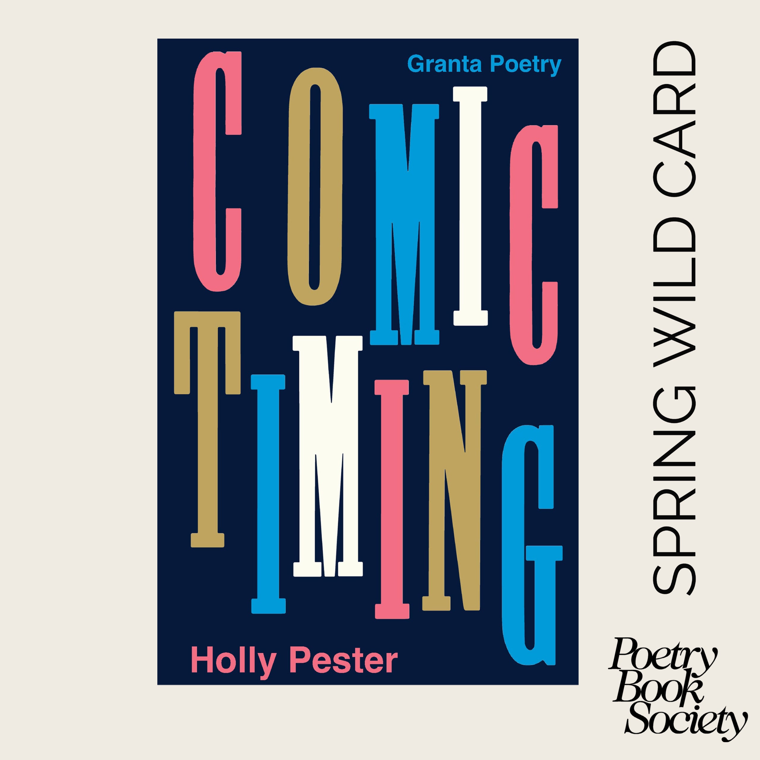 BOOK OF THE WEEK: COMIC TIMING - The Poetry Book Society