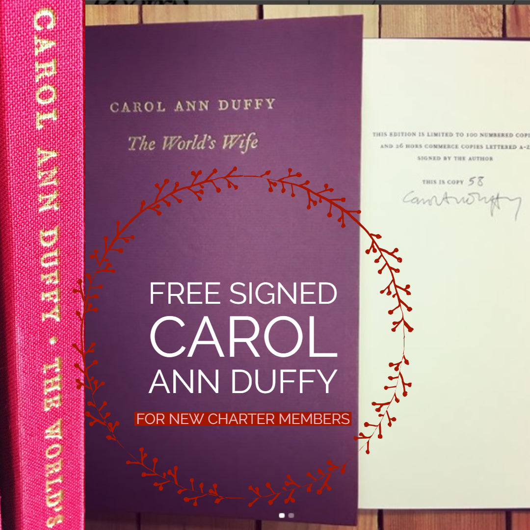 FREE SIGNED CAROL ANN DUFFY - The Poetry Book Society