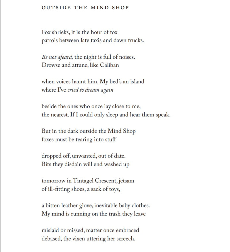 POEM A DAY: KATE MILLER - The Poetry Book Society