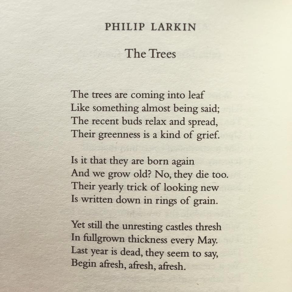 POEM A DAY: PHILIP LARKIN - The Poetry Book Society