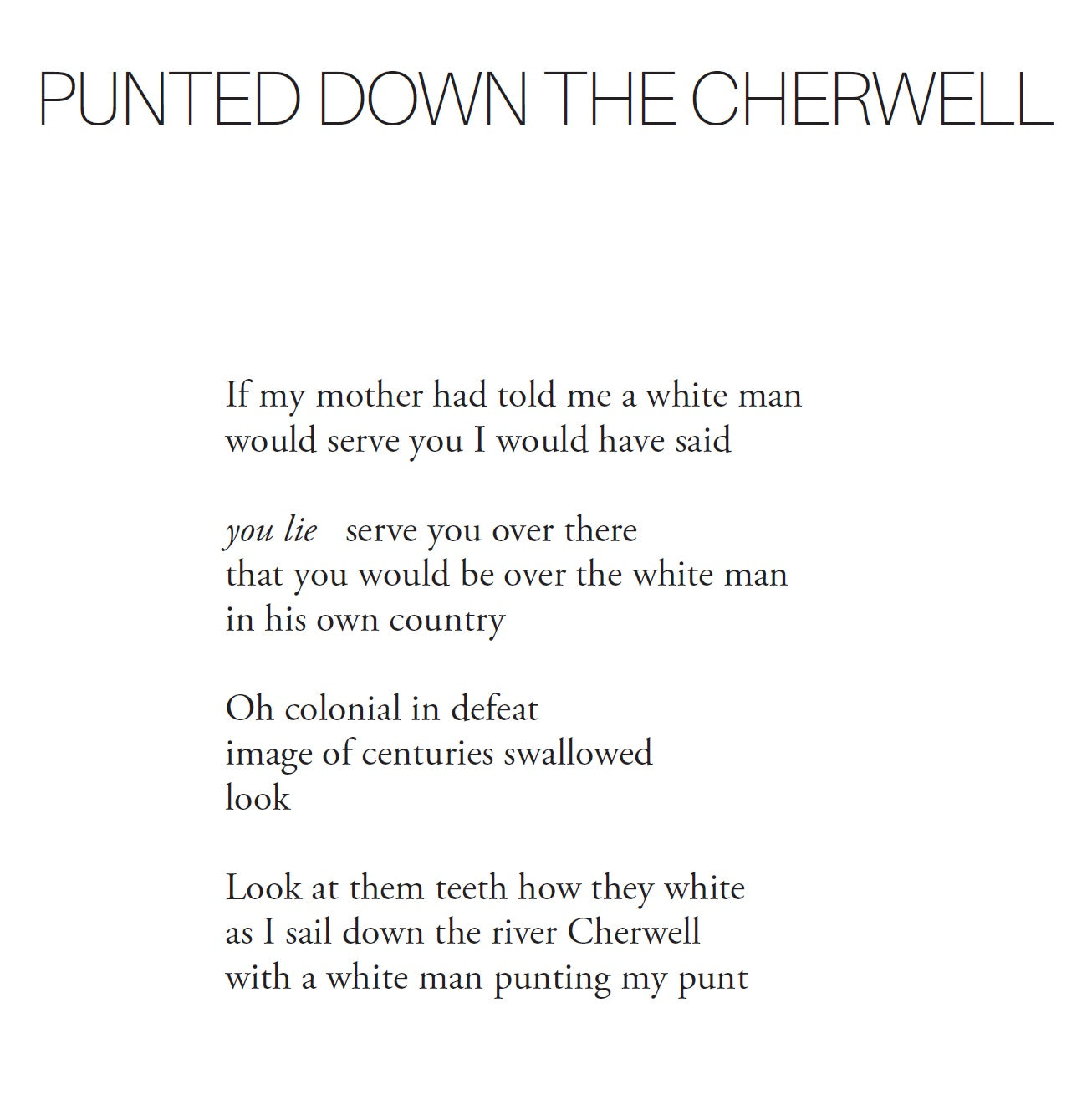 POEM OF THE WEEK - The Poetry Book Society