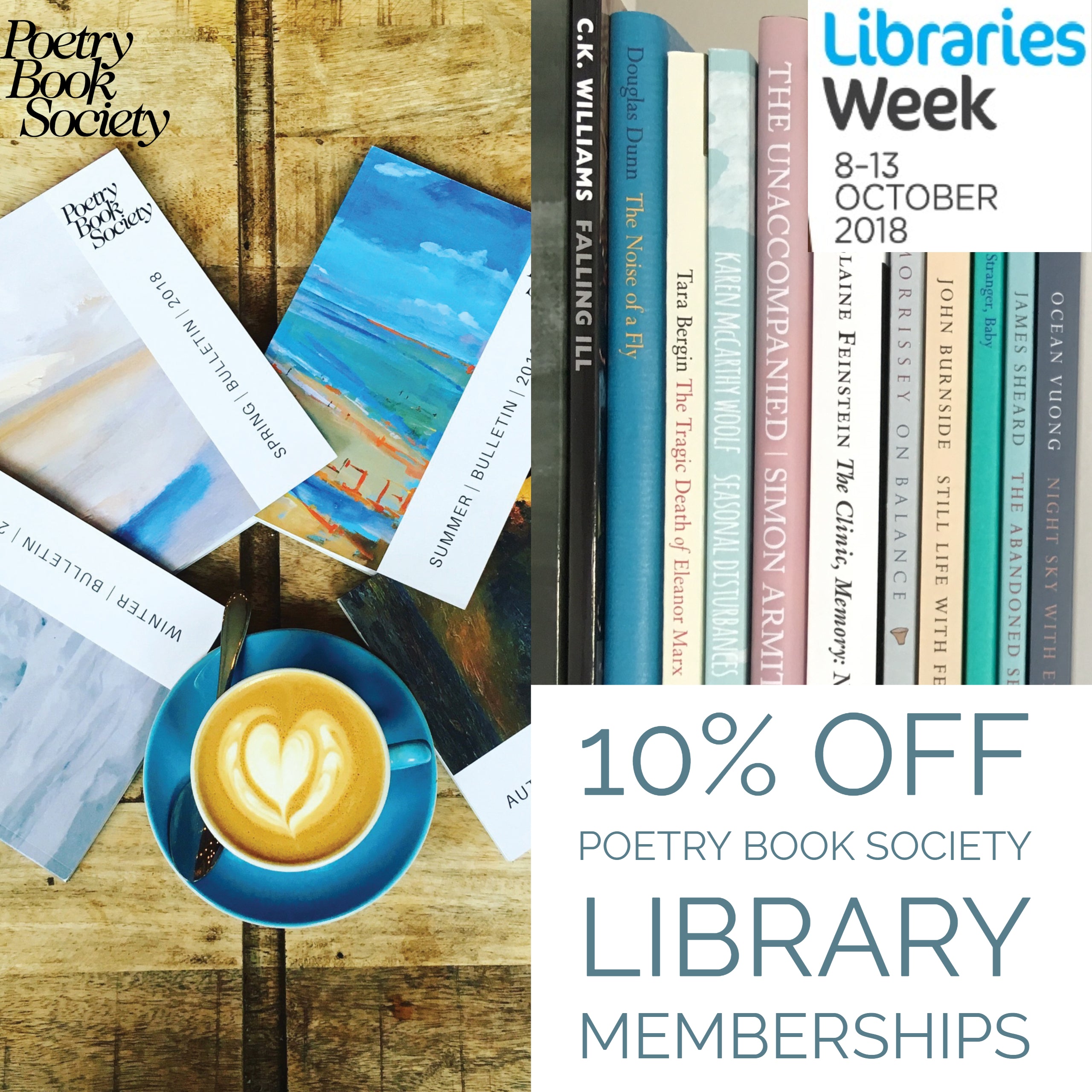 HAPPY LIBRARY WEEK - The Poetry Book Society