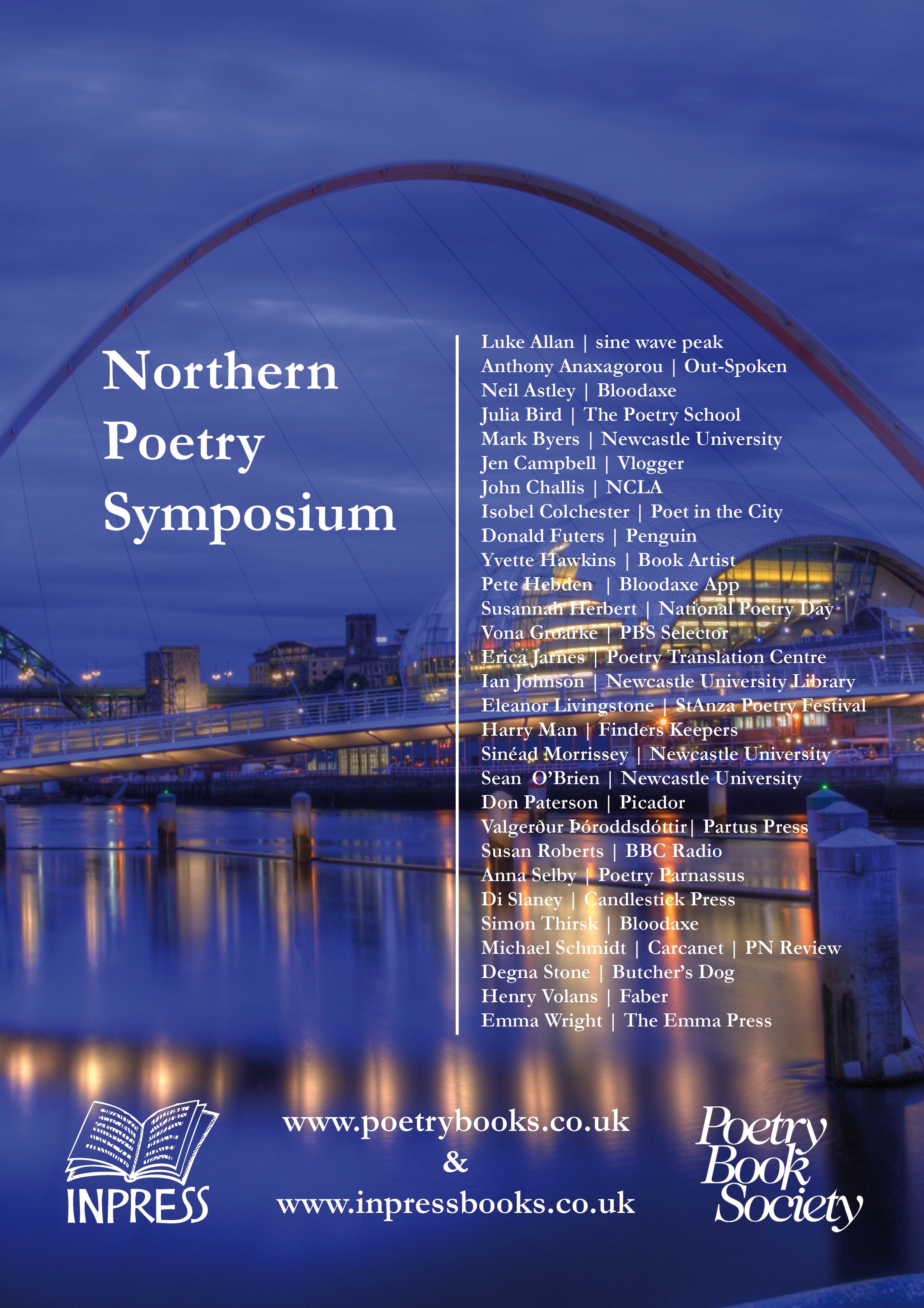 Launching the Northern Poetry Symposium Programme! - The Poetry Book ...