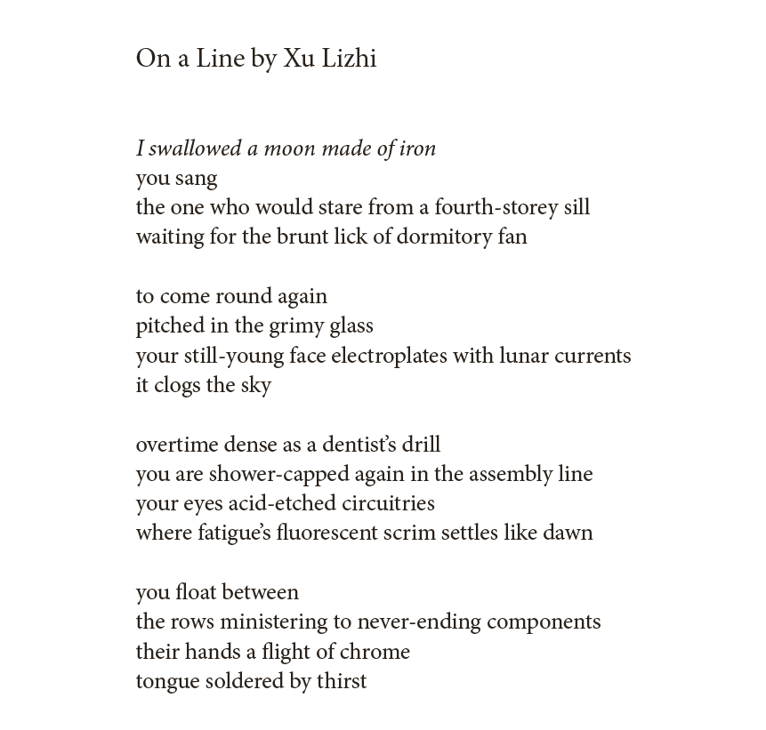 Poem of the Week - The Poetry Book Society