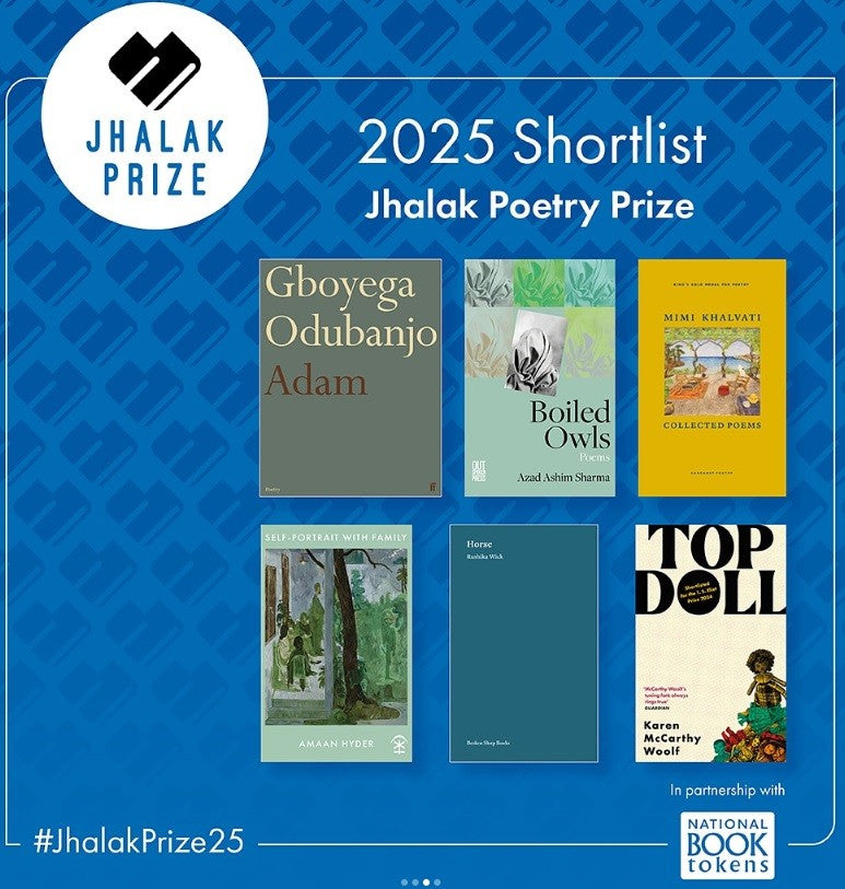 Jhalak Prize 2025 Shortlist Revealed - The Poetry Book Society