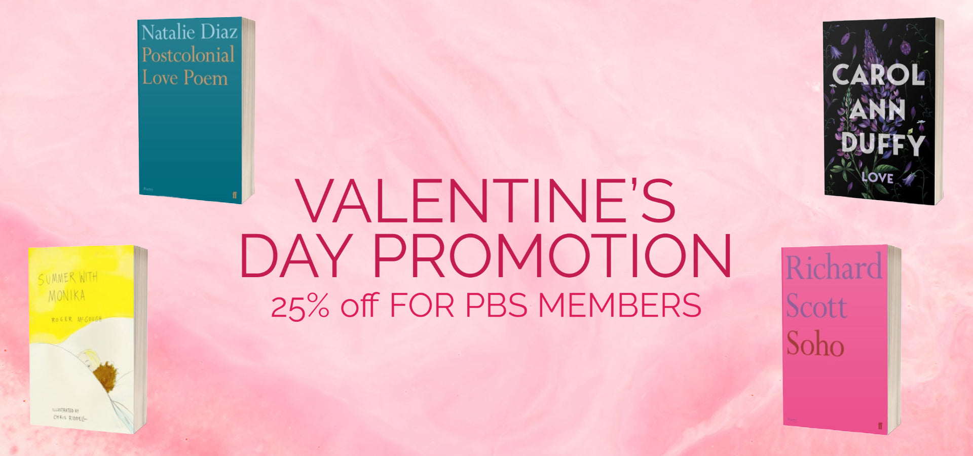 Valentine's Day Promotion - The Poetry Book Society