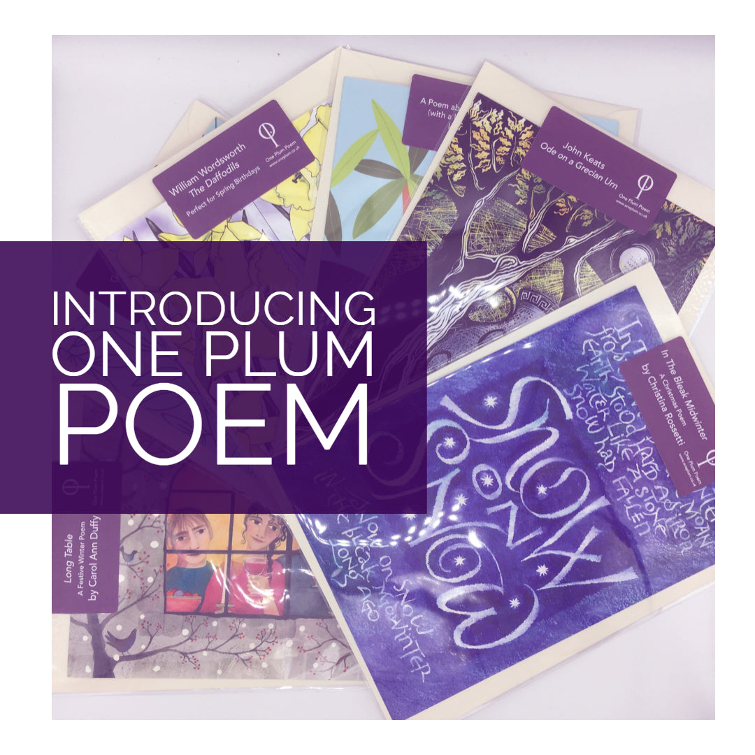 ONE PLUM POEM CARDS - The Poetry Book Society