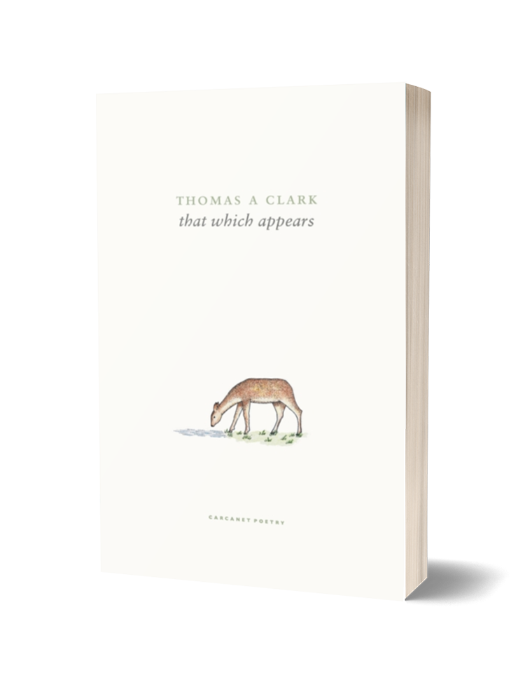 That Which Appears by Thomas A Clark - The Poetry Book Society