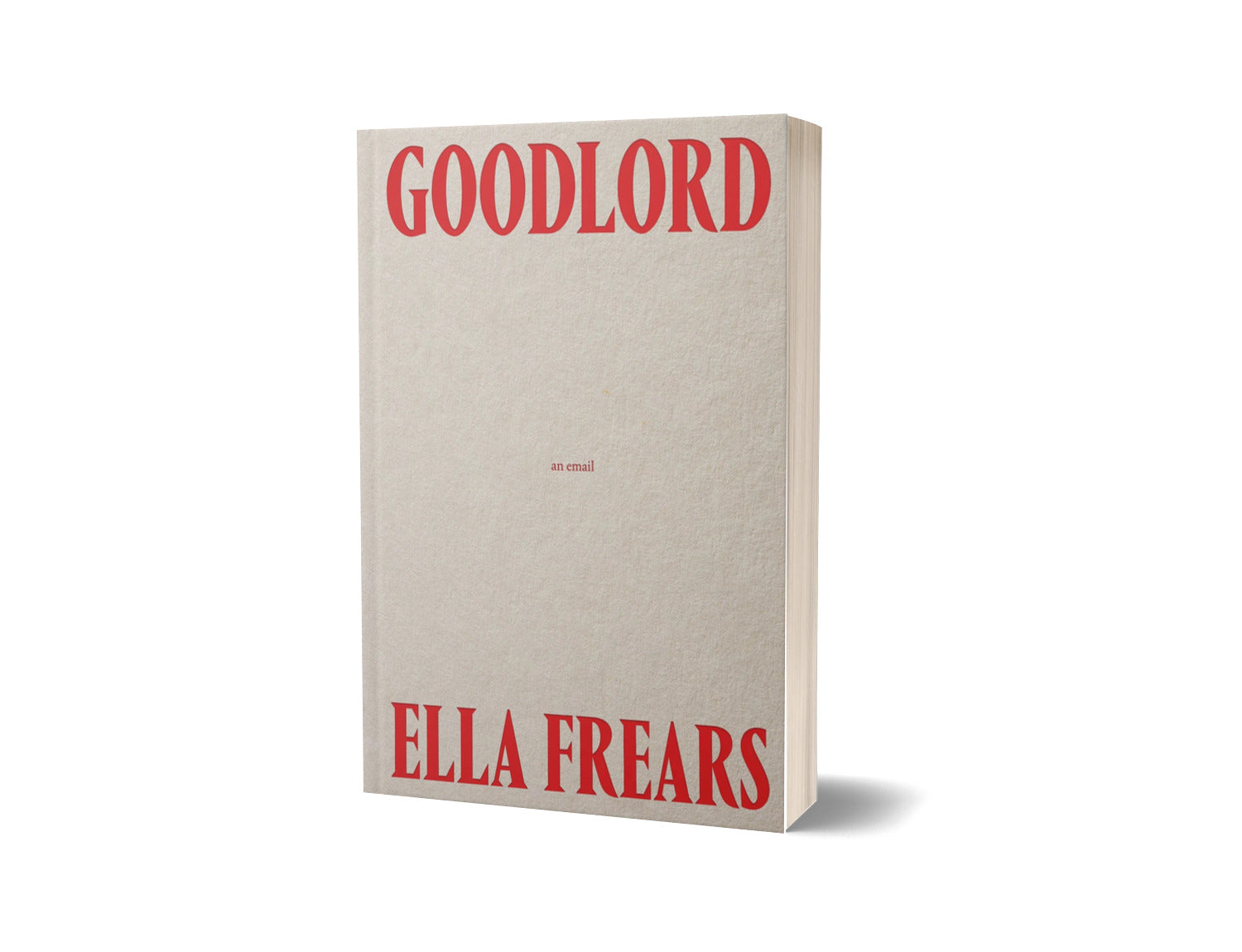 Goodlord by Ella Frears - The Poetry Book Society