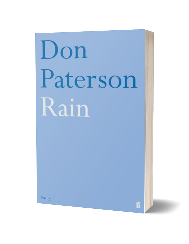 Rain by Don Paterson - The Poetry Book Society